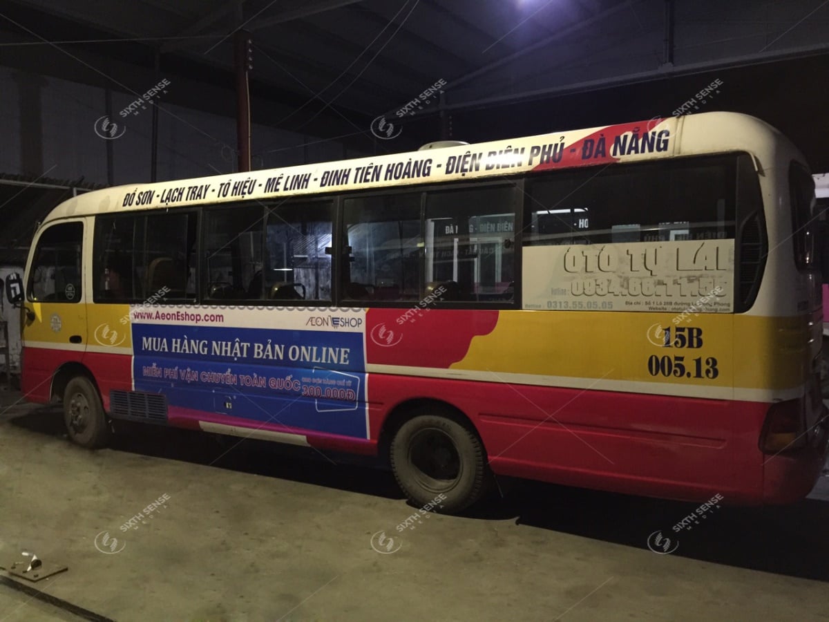 AEON quảng cáo trên xe bus tại Hải Phòng, Quảng Ninh, Bắc Ninh - Quảng ...