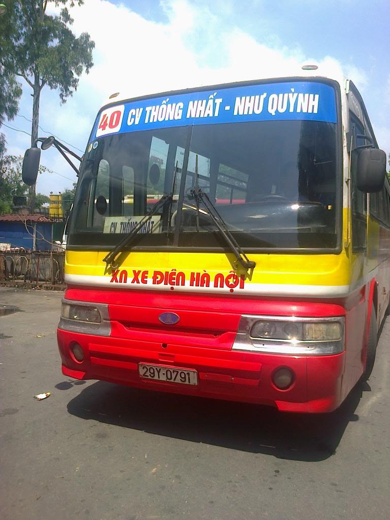 Lộ trình tuyến xe bus 40 CV Thống Nhất – Như Quỳnh - Quảng cáo trên xe ...