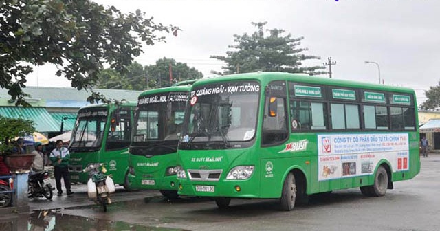 Lộ trình tuyến xe bus 05: Quảng Ngãi - Vạn Tường - Quảng cáo trên xe ...