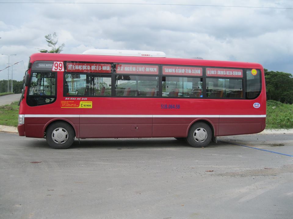 Lộ trình tuyến xe bus 99: Chợ Thạnh Mỹ Lợi – Đại học Quốc gia - Quảng cáo trên xe bus, tay cầm ...